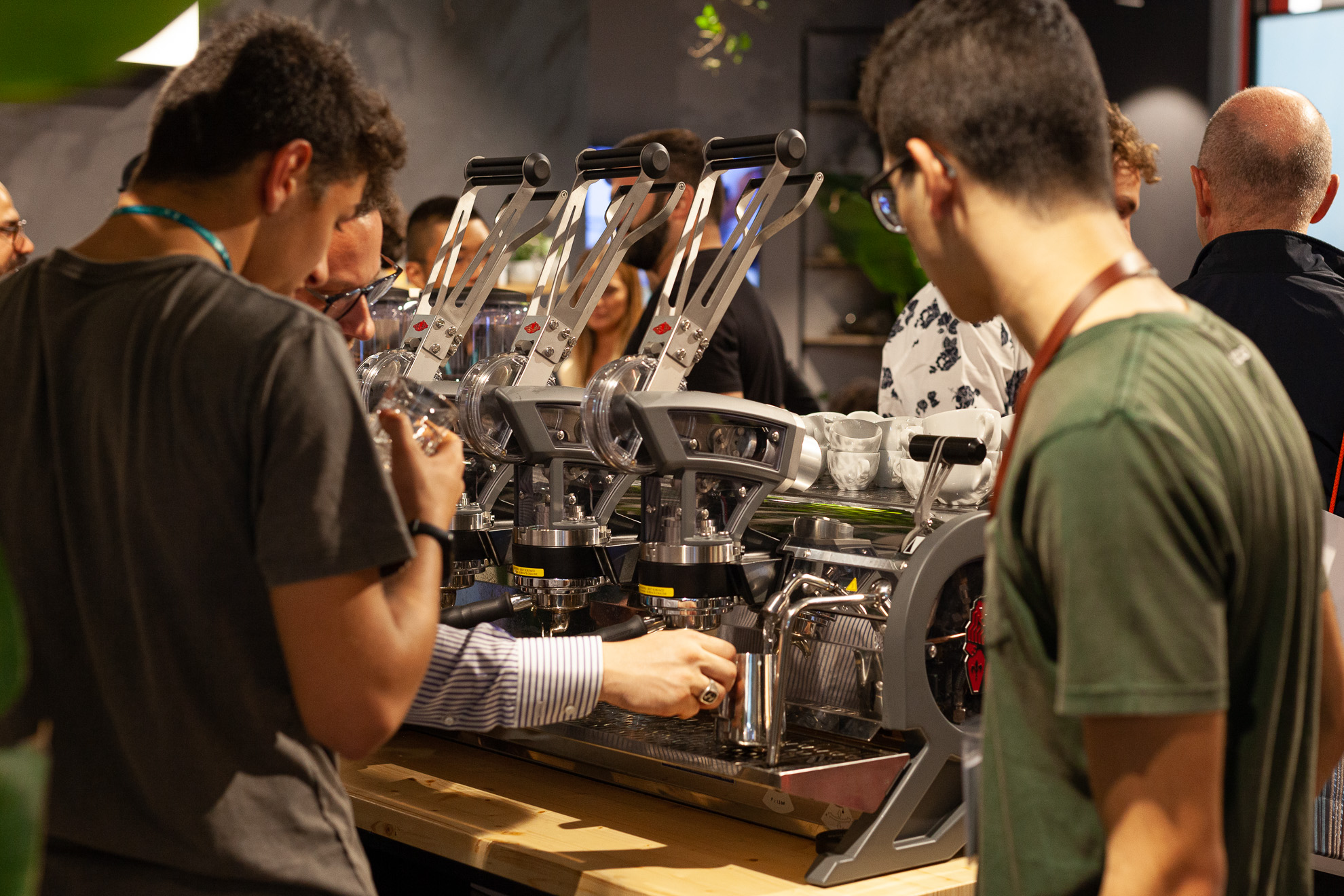 LEVA X – Espresso-Maschinenraum